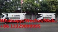 China HOT SALE! high quality Dongfeng 156hp diesel Euro 5 poultry feed pellet transporting vehicle, bulk feed truck for sale for sale