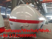 China high guality brand new 24,000Liters surface bulk propane gas storage tank for sale, stationary lpg gas tanker for sale for sale
