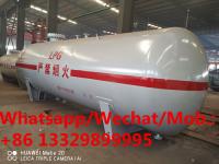 China high guality brand new 24,000Liters surface bulk propane gas storage tank for sale, stationary lpg gas tanker for sale for sale