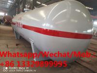 China high guality brand new 24,000Liters surface bulk propane gas storage tank for sale, stationary lpg gas tanker for sale for sale