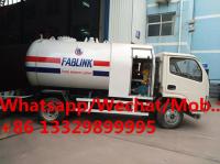China 2020s new best price dongfeng 5.5cbm mobile lpg gas filling truck for gas cylinders for sale, lpg gas dispensing truck for sale