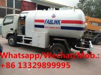China 2020s new best price dongfeng 5.5cbm mobile lpg gas filling truck for gas cylinders for sale, lpg gas dispensing truck for sale