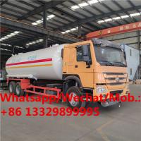 China HOT SALE! SINO TRUK HOWO 30CBM bulk lpg gas tanker transportation truck, Best price propane gas tanker truck for sale for sale