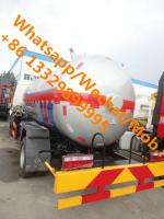 China HOT SALE! customized best price CLW brand 5500Liters propane gas delivery truck, CLW brand lpg gas tanker truck for sale for sale