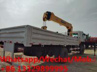 China HOT SALE! High quality and competitive price dongfeng 8tons telescopic crane on truck, cargo truck with crane for sale for sale