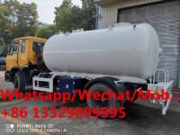 China Good performance best price 15cbm 6.5 tons diesel engine lpg dispenser truck for sale, HOT SALE! mobile propane gas tank for sale