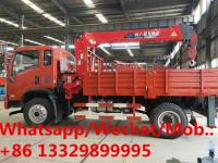 China customized cheapest price dayun new 5tons telescopic crane boom mounted on truck for sale, HOT SALE! truck with crane for sale