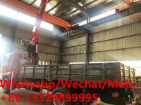 China HOT SALE!  NEW dongfeng yuhu 180hp diesel 8tons telescopic crane boom mounted on truck, 8tons cargo truck with crane for sale