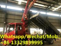 China HOT SALE!  NEW dongfeng yuhu 180hp diesel 8tons telescopic crane boom mounted on truck, 8tons cargo truck with crane for sale