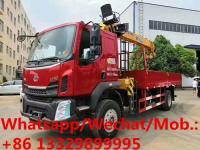 China Liuqi 4*2 LHD 200hp 10tons telescopic crane boom mounted on truck for sale, HOT SALE! 10T XCMG telesopic boom on truck for sale