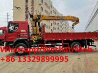 China Liuqi 4*2 LHD 200hp 10tons telescopic crane boom mounted on truck for sale, HOT SALE! 10T XCMG telesopic boom on truck for sale