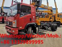 China HOT SALE! cheapest price dongfeng yuhu 140hp diesel Euro 5 5tons telescopic crane mounted on truck, truck with crane for sale