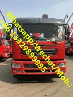 China HOT SALE! Dongfeng T5 4*2 LHD 8tons yuchai 180hp diesel telescopic crane boom mounted on truck, cargo truck with crane for sale