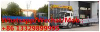 China HOT SALE! YUEJIN 4*2 diesel 3.2tons telescopic crane boom mounted on truck, Customized cheaper cargo truck with crane for sale
