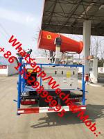 China HOT SALE! high quality and cheaper price dongfeng 5,000L water spraying truck with mist cannon for sale, water tanker for sale