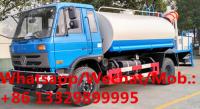 China Dongfeng 145 170hp 10cbm water tanker truck with mist cannon for dust suppression， HOT SALE! water spraying vehicle for sale