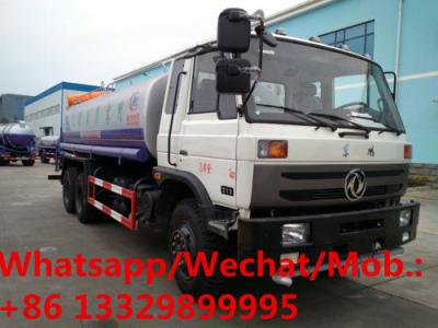 China HOT SALE! Dongfeng 6*4 LHD 20CBM water tanker truck with 50m/60m/80m/100m/120m mist cannon for dust suppression, for sale