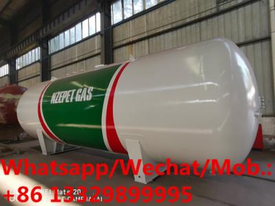 China 2021s new manufactured 45cbm 20tons bulk propane gas storage tankers for sale, HOT SALE! stationary lpg gas tanker for sale