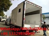 China Customized SINO TRUK HOWO 4.1m length day old chicks transported truck for sale, Best price poultry transported trucks for sale