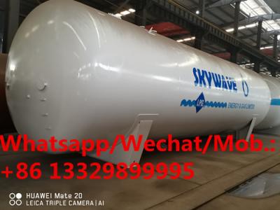 China China made best price 80m3 40tons bullk propane gas storage tankers for sale, hot sale! stationary lpg gas tanker for sale