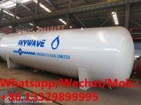 China China made best price 80m3 40tons bullk propane gas storage tankers for sale, hot sale! stationary lpg gas tanker for sale