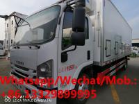 China NEW manufactured ISUZU 6 Wheels 190hp diesel 25,000-30,000 day old chicks truck for sale, baby poultry van truck for sale