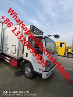 China NEW manufactured ISUZU 6 Wheels 190hp diesel 25,000-30,000 day old chicks truck for sale, baby poultry van truck for sale