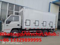 China HOT SALE! Best price JMC brand diesel 15000 day old chicks transported vehicle, live baby poultry transported van truck for sale