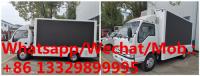 China HOT SALE!  high quality and competitive price ISUZU P6 mobile LED advertising truck, ISUZU LED screen car for sale for sale