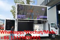 China HOT SALE!  high quality and competitive price ISUZU P6 mobile LED advertising truck, ISUZU LED screen car for sale for sale