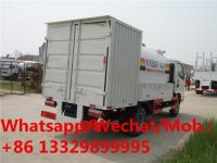 China dongfeng 2tons mobile cooking gas filling truck 5500l for Nigeria,lpg gas refilling truck for domestic gas cylinders for sale