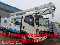China Customized SINO TRUK HOWO RHD 14m overhead working platform truck for sale, hydraulic aerial working truck, bucket truck for sale