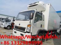 China Customized SINO TRUK HOWO 10T refrigerated van truck for sale, best price HOWO reefer van truck for sale for sale