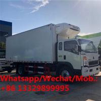 China Customized SINO TRUK HOWO 10T refrigerated van truck for sale, best price HOWO reefer van truck for sale for sale