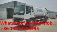China Best quality ISUZU 10cbm Vacuum Sewage tanker truck japanese sewage suction truck for sale,Isuzu sludge tanker truck for sale