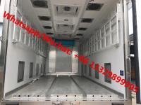 China new manufactured ISUZU 700P 4*2 190hp day old chick transported truck for sale, poultry refrigerated truck for baby duck for sale