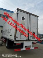 China bigger best price Factory sale day old chick transported van vehicle, 40,000 baby chick/ducks delivery truck for sale for sale
