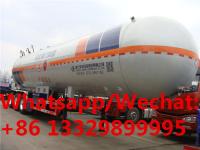 China HOT SALE! 60,000Liters road transported lpg gas tanker for sale, Wholesale price 30tons lpg gas tanker semitrailer for sale