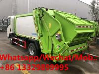 China HOT SALE! CLW brand SINO TRUK HOWO 5CBM garbage compactor truck, customized CLW refuse garbage trucks for sale for sale