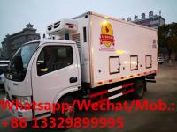 China customized dongfeng RHD 90hp day old chicks transported truck poultry baby chick truck for sale (20,000 chicks) for TANZANIA, for sale