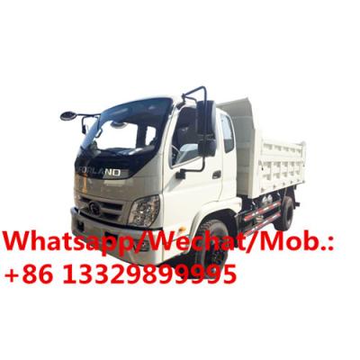 China new cheaper price foton brand diesel 3-4tons dump tipper truck for sale,foton stone and coal transported tipper truck for sale