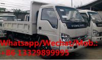 China new cheaper price foton brand diesel 3-4tons dump tipper truck for sale,foton stone and coal transported tipper truck for sale