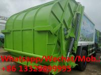 China cheaper price Dongfeng 190hp diesel 12cbm 10tons garbage compactor truck for sale, compacted garbage truck for sale for sale