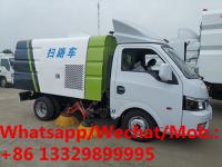 China new best price dongfeng mini gasoline engine road sweeping vehicle for sale,whole sale street sweeping vehicle for sale for sale