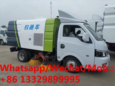 China new best price dongfeng mini gasoline engine road sweeping vehicle for sale,whole sale street sweeping vehicle for sale for sale