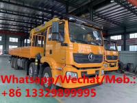 China customized SHACMAN 10t cargo truck with telescopic crane boom for sale, Cheaper price 10T telescopic truck mounted crane for sale