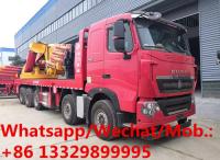 China Sinotruk howo Heavy duty top quality Imported hydraulic arm 50 to 200tons truck crane for sale, mobile crane truck for sale
