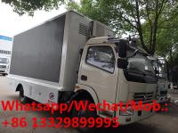 China HOT SALE! cheaper price Dongfeng DLK outdoor small led display truck, P4/P5/P6 mobile LED advertising truck for sale for sale