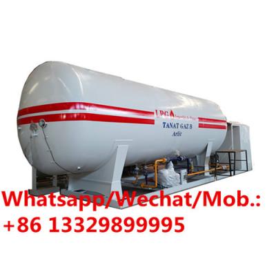 China high quality and best price skid lpg gas refilling station with double scales for sale, skid lpg tanker with scale for sale