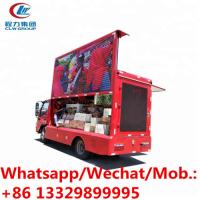 China new best price forland P6 mobile LED advertising truck for sale, Hot sale! good quality mobile outdoor LED screen truck for sale